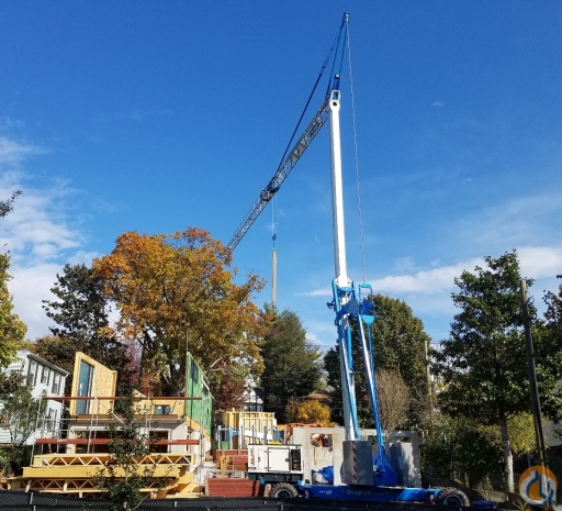 Montalift M21-4WDS: Self-Propelled 4WD/4WS, Self-Erecting Tower Crane ...