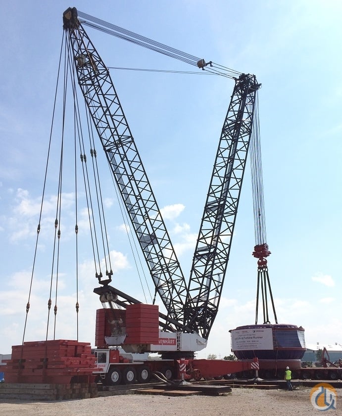 1987 Demag TC 3000 conventional truck crane Crane for Sale in Chicago ...