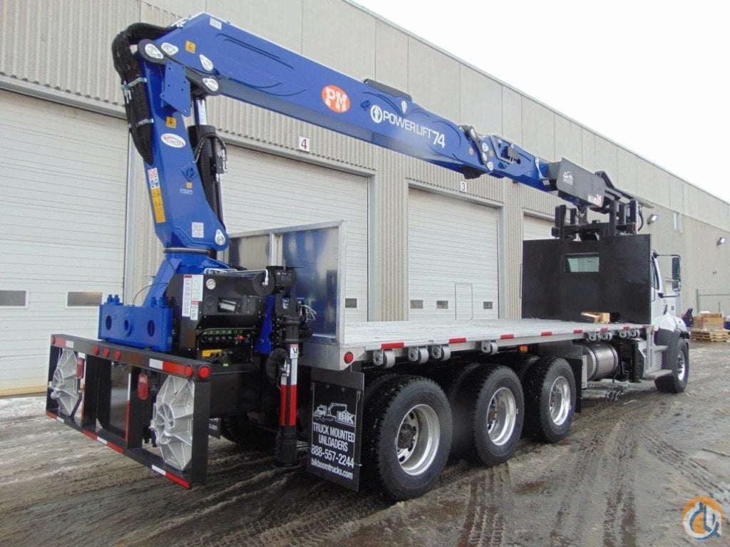 NEW PM POWERLIFT 74 WALLBOARD BOOM REAR-MOUNTED ON NEW 2019 ...
