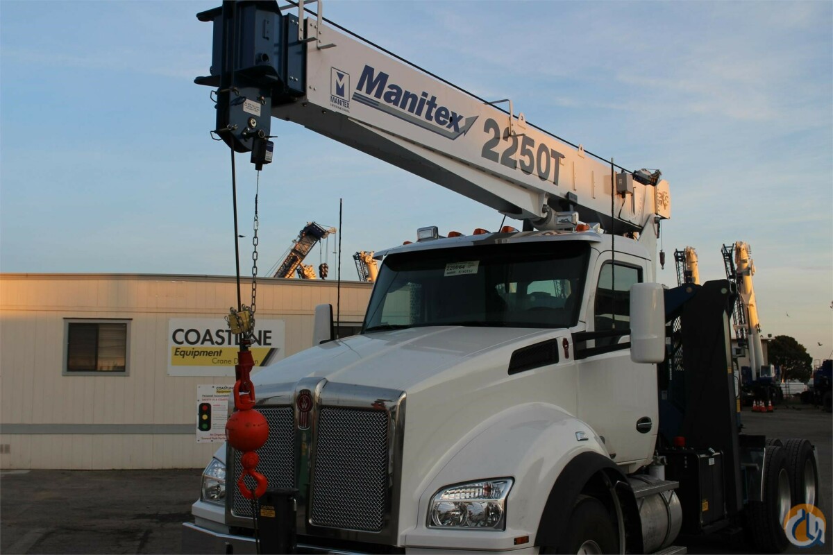 2023 MANITEX 2250 T Crane for Sale in Sacramento California | Crane Network
