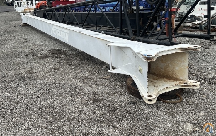 Manitex 31' fixed jib assembly for 124' boom (accepts man basket) Jib ...