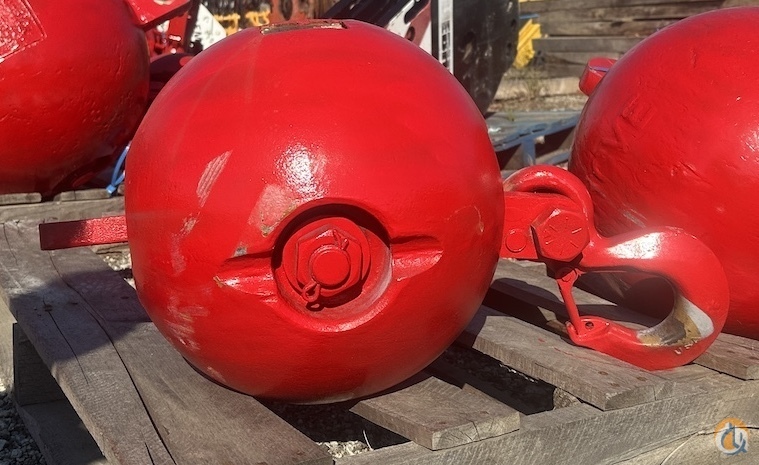 McKissick 7 Ton Headache Ball Overhaul Hook Balls Crane Part for Sale ...