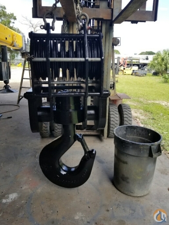 Gunnebo Johnson 130 ton Hook Block Gunnebo Johnson QRJ Grove GMK5165 ...