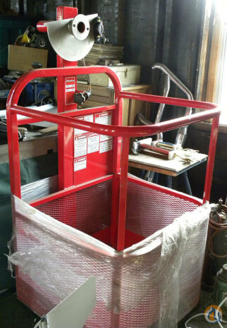 Smiley Work Baskets 1 MAN BASKET Man Baskets Crane Part for Sale in ...