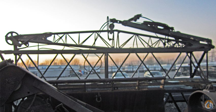 Bucyrus Erie 40' Jib for Bucyrus-Erie 61-B Boom (Tip Extension) Crane ...