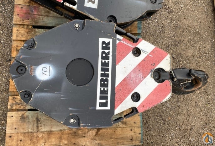Liebherr Single Sheave, Quick Reeve Liebherr Hook Block Hook Block ...