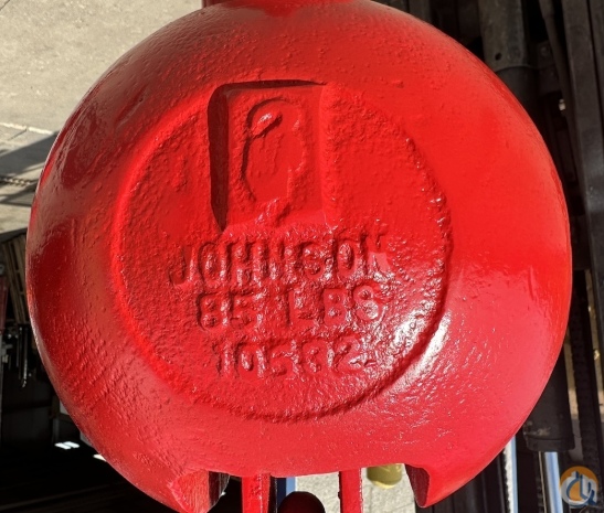 Johnson 7 Ton Overhaul Ball Overhaul Hook Balls Crane Part for Sale in ...