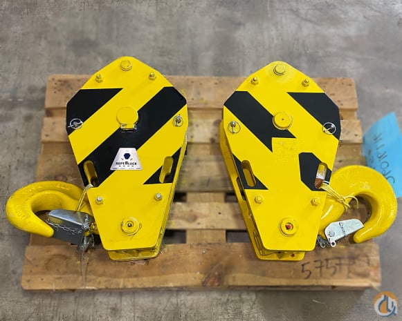 RopeBlock 18 TON • SINGLE SHEAVE • 5/8" WIRE ROPE • NEW! ROPEBLOCK Hook ...