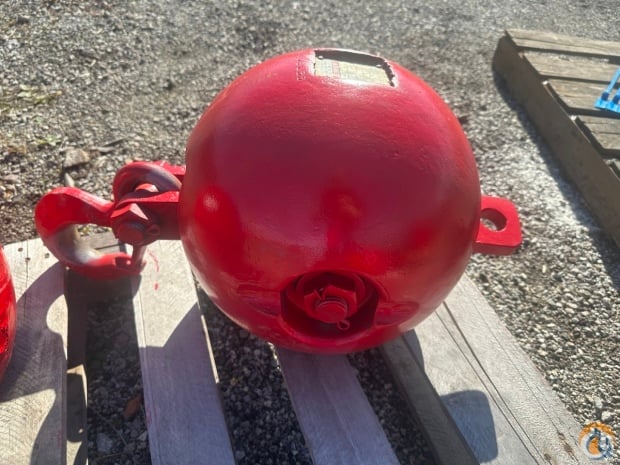 McKissick 7 Ton Headache Ball Overhaul Hook Balls Crane Part for Sale ...