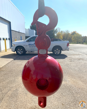 Manitowoc 15 Ton Headache Ball Overhaul Hook Balls Crane Part for Sale ...