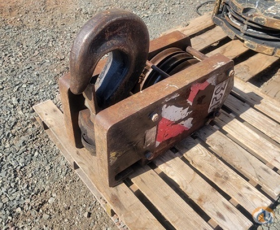 Demag Demag 32 Ton Block Hook Block Crane Part for Sale in Branchburg ...