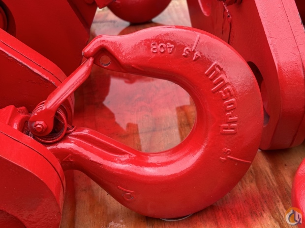 McKissick 10 ton, single sheave load block Hook Block Crane Part for ...