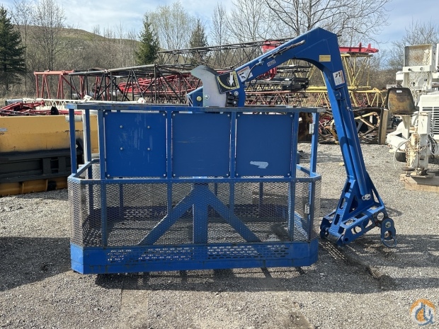 Manitex 2-Man Quick Attach Rotating Steel Personnel Platform | Manitex ...