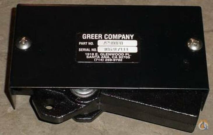 Greer Products ANTI-TWO BLOCK SWITCHES Greer Products Crane Part for ...
