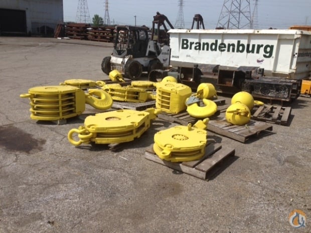 McKissick Blocks and balls Hook Block Crane Part for Sale in Hennepin ...